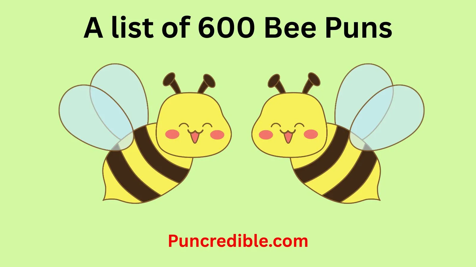 600+ Un-bee-lievably Funny Bee Puns to Brighten Your Day