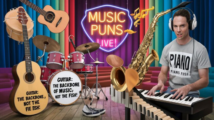 300+ Music Puns for Instagram, Captions & More In 2025
