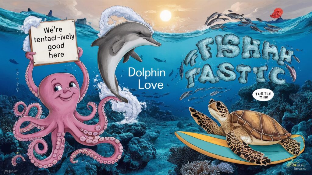 470+ Epic Ocean Puns; Making Waves of Laughter In 2025