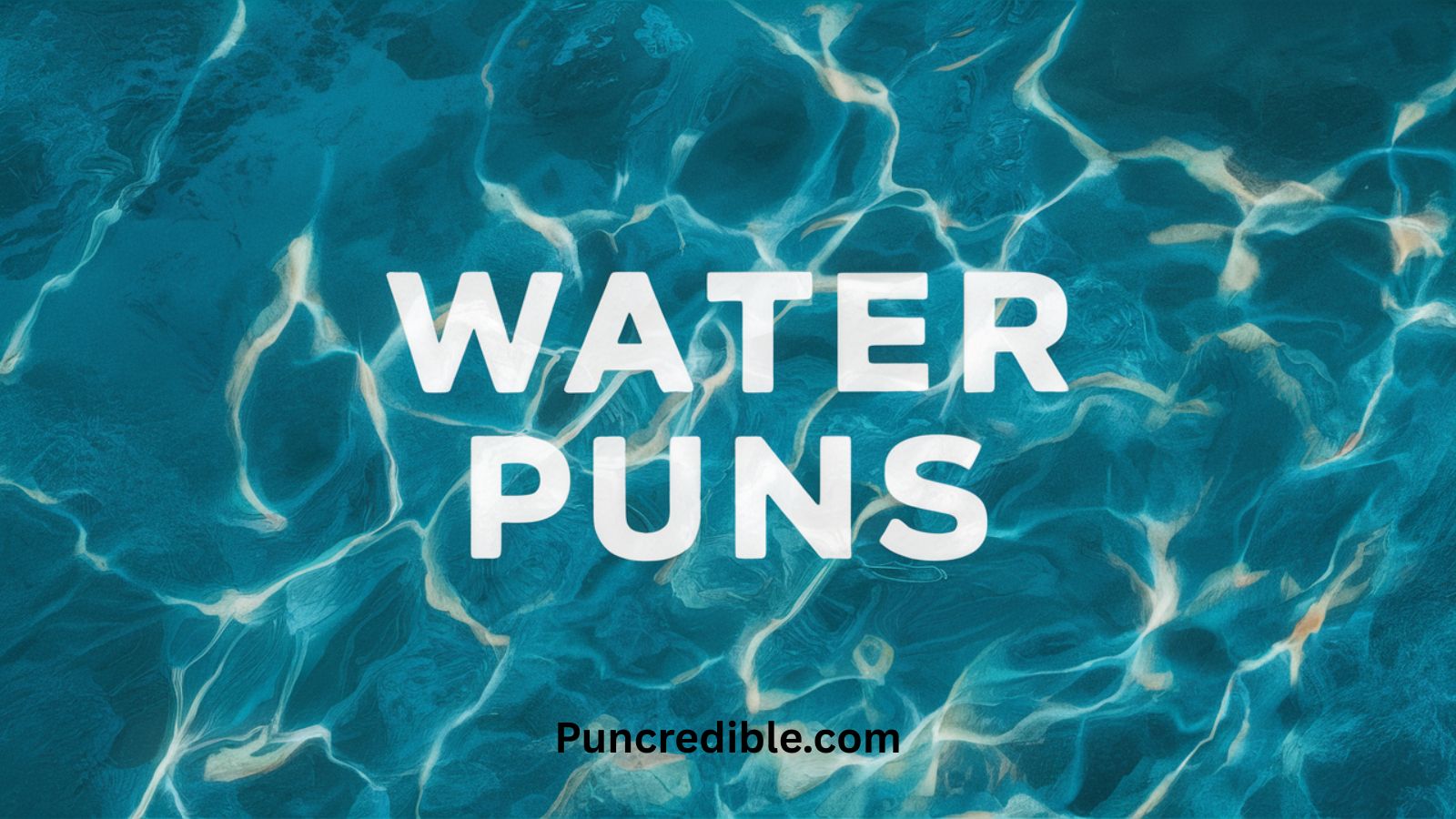 340+ Witty Water Puns That Flow With Humor In 2025